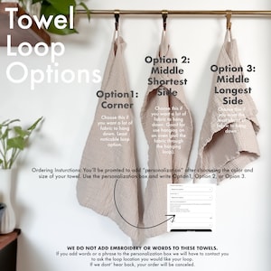 Gauze Towel W/ HANGING LOOP - 100% Cotton 4 Ply Muslin, Many Sizes ...