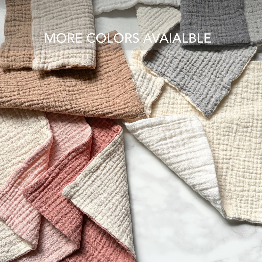 SMALL 7X7 Washcloth, Reversible 2 Color, Reusable Eco Friendly Tiny ...