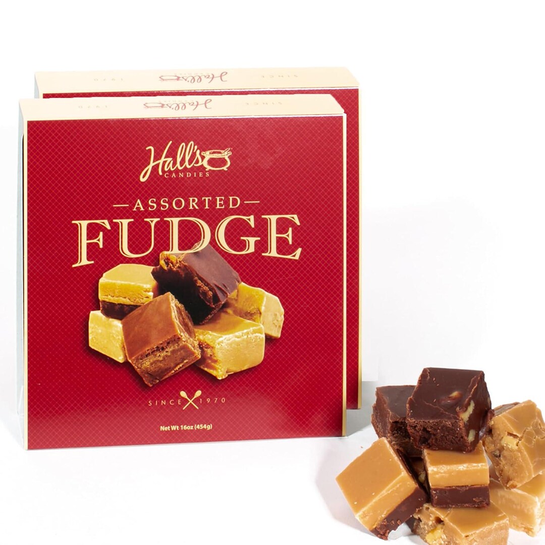 Hall's Candies Fudge Custom 2 Lb Box - Creamy and Smooth Fudge Sampler - Choose Any 2 Flavors - Etsy
