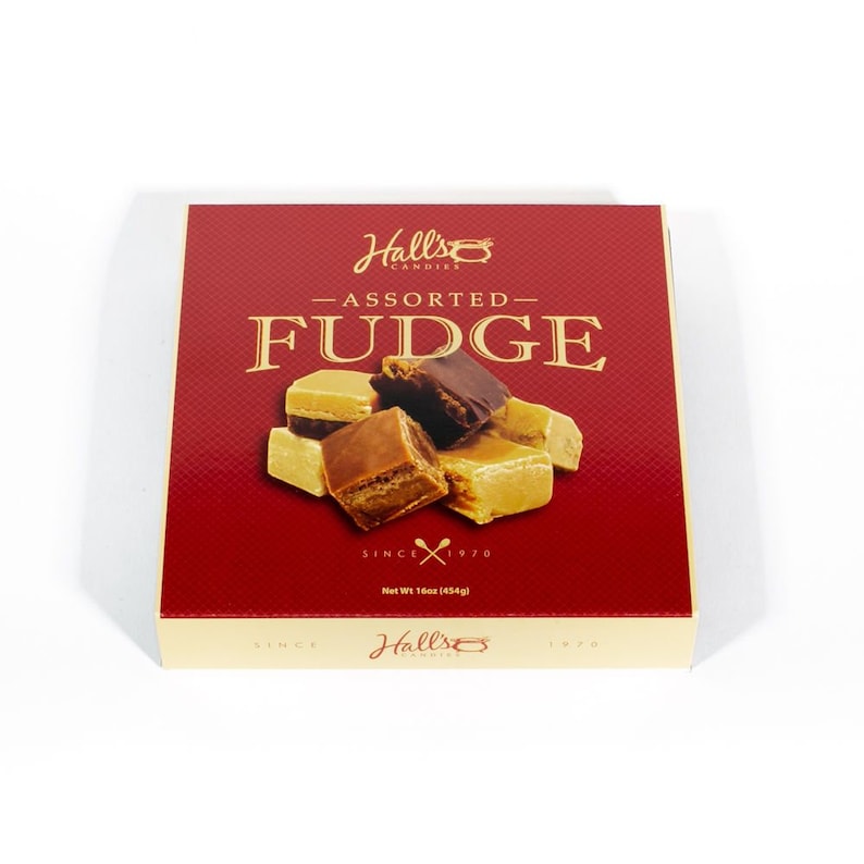 Hall's Assorted Fudge, 1 Pound - Etsy