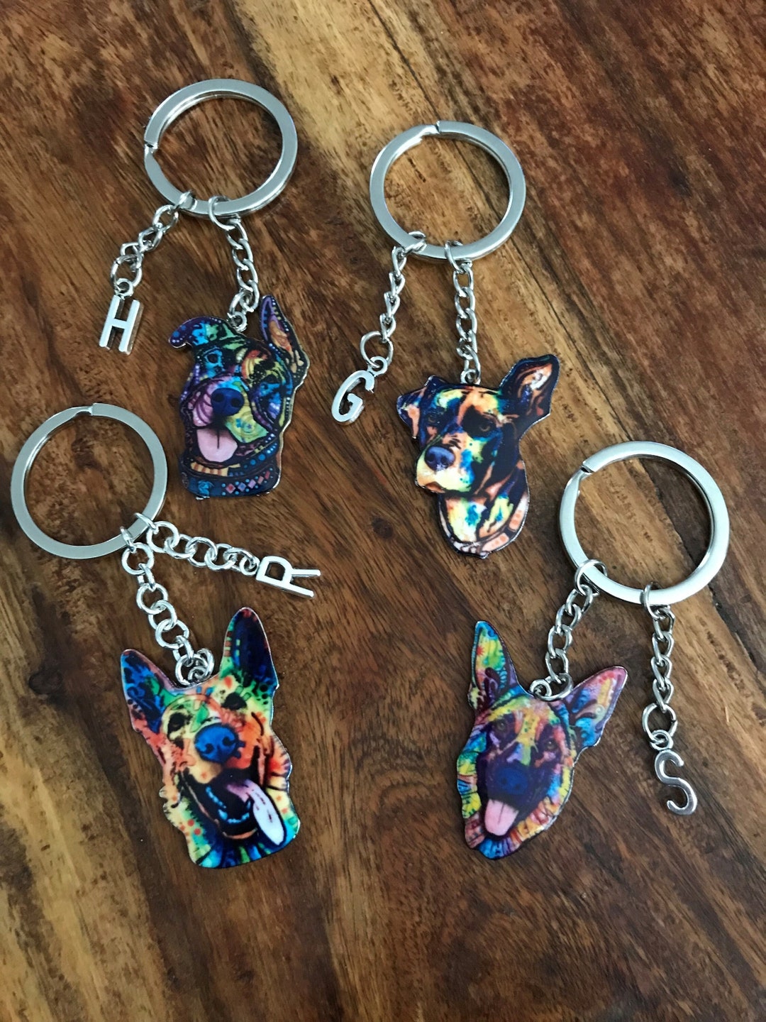 For the Love of Dogs, Here Are Some Cool Colourful Metal Keyrings. I ...