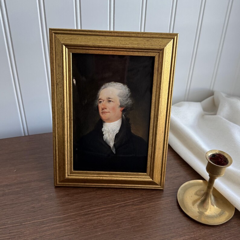 Vintage Inspired Hamilton Portrait Art Print Gallery Wall Vintage ...