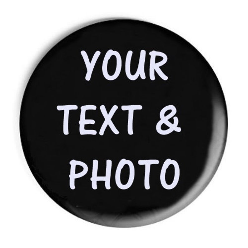 Design Your Own Pin Badge Personalised Pin Badge Button Etsy UK