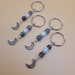 Moon Goddess Keychain With Labradorite and Moonstone - Etsy