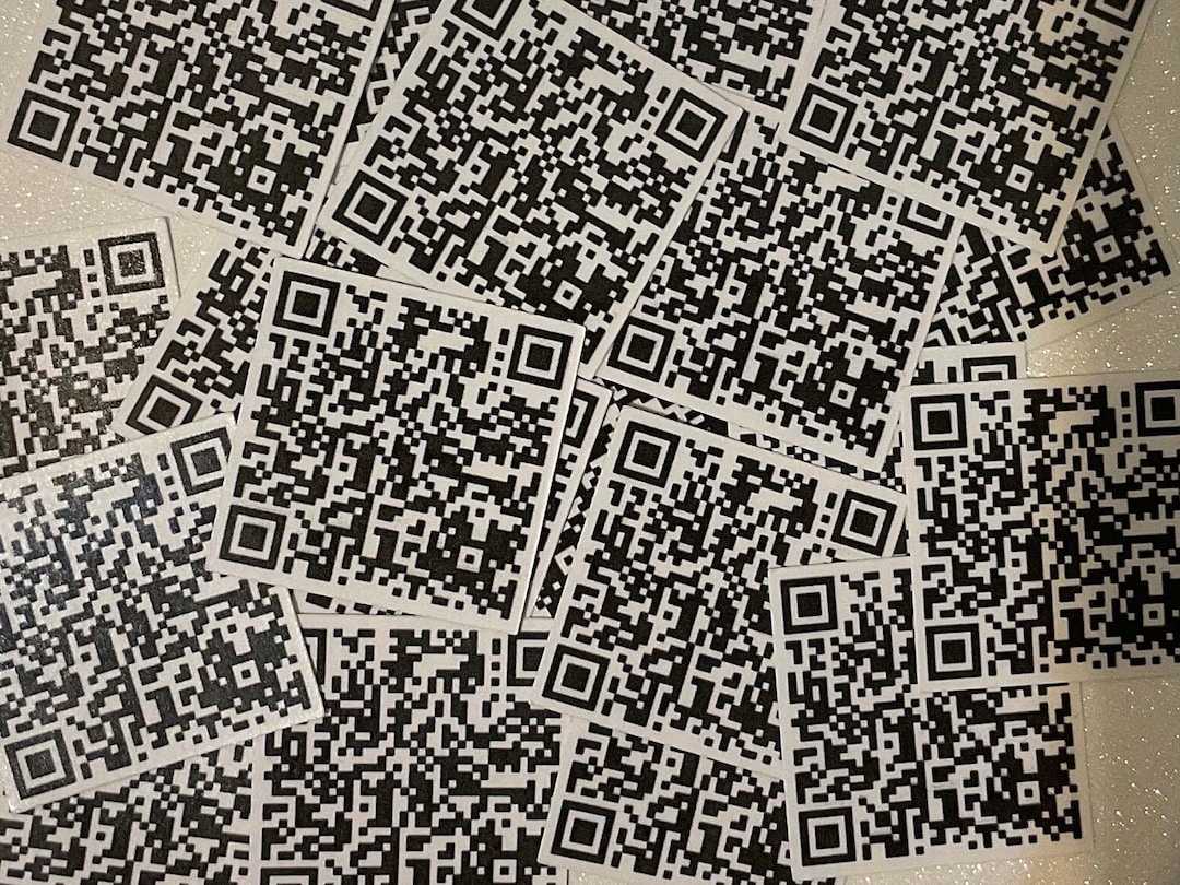Custom Qr Code Stickers, Scannable Stickers, Promotion Personal ...