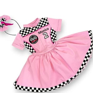 Mom and Daughter *pink Tutu Checkered Dressrace Car Birthday*adult ...