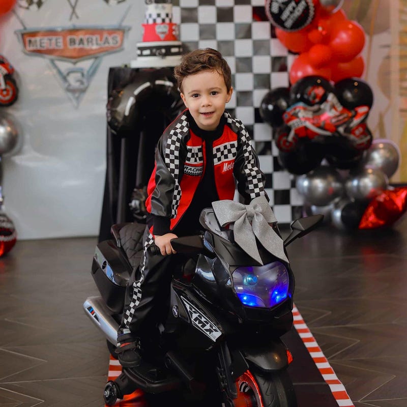 Leather Racing Jacket Boys - Etsy