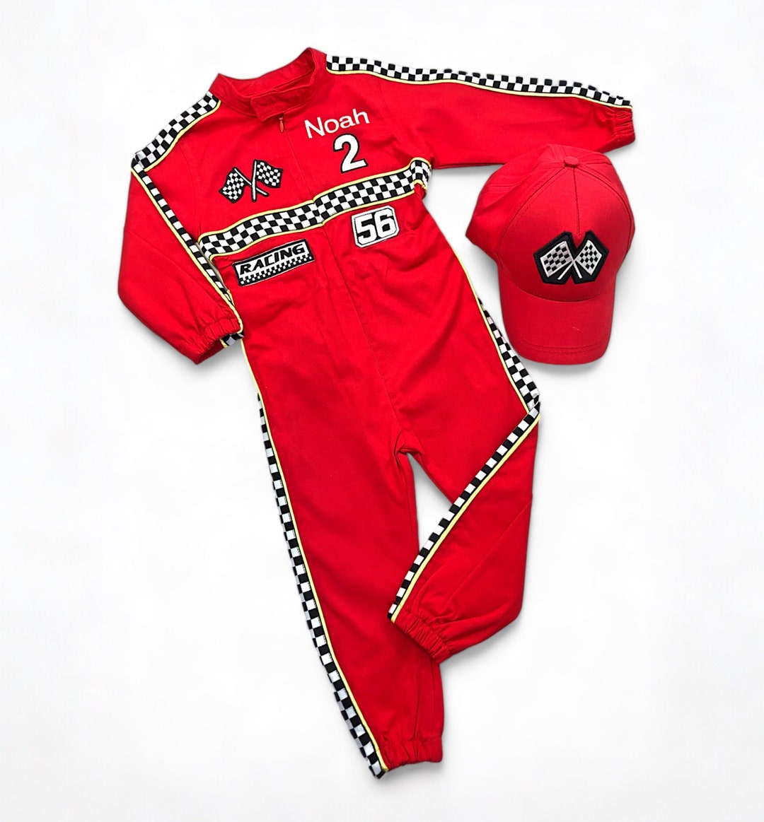 Two Fast One Birthday-racing Jacket-halloween Costume-custom Name-race ...