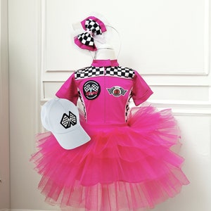 Race Car Birthday-tutu Checkered Dress Two Fast Birthday Custom Race ...