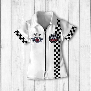 Mommy and Me Mom and Daughter-adult Checkered Dress Two Fast Birthday ...