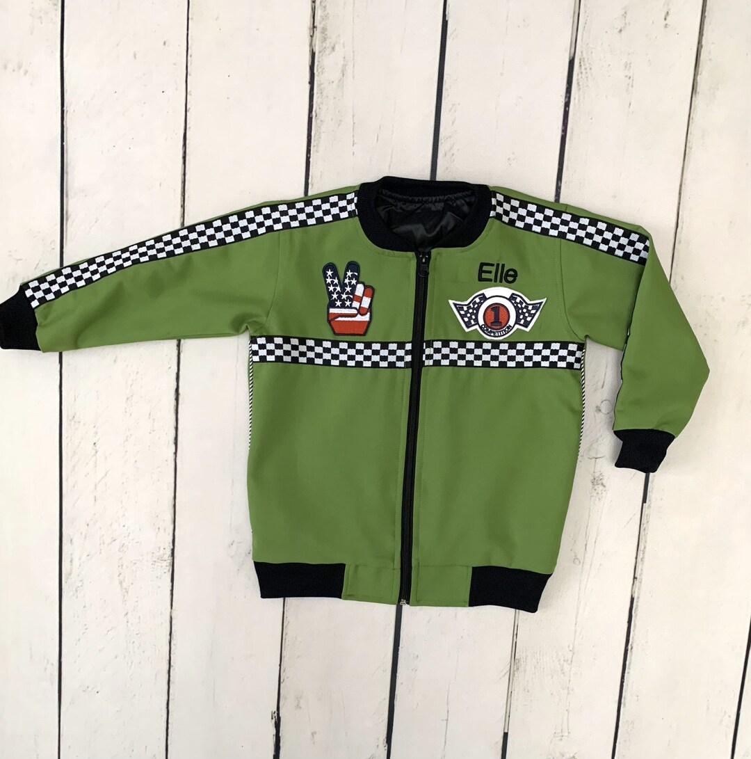 Custom Halloween Costume-drag Racing Jacket Men-cars - Etsy UK