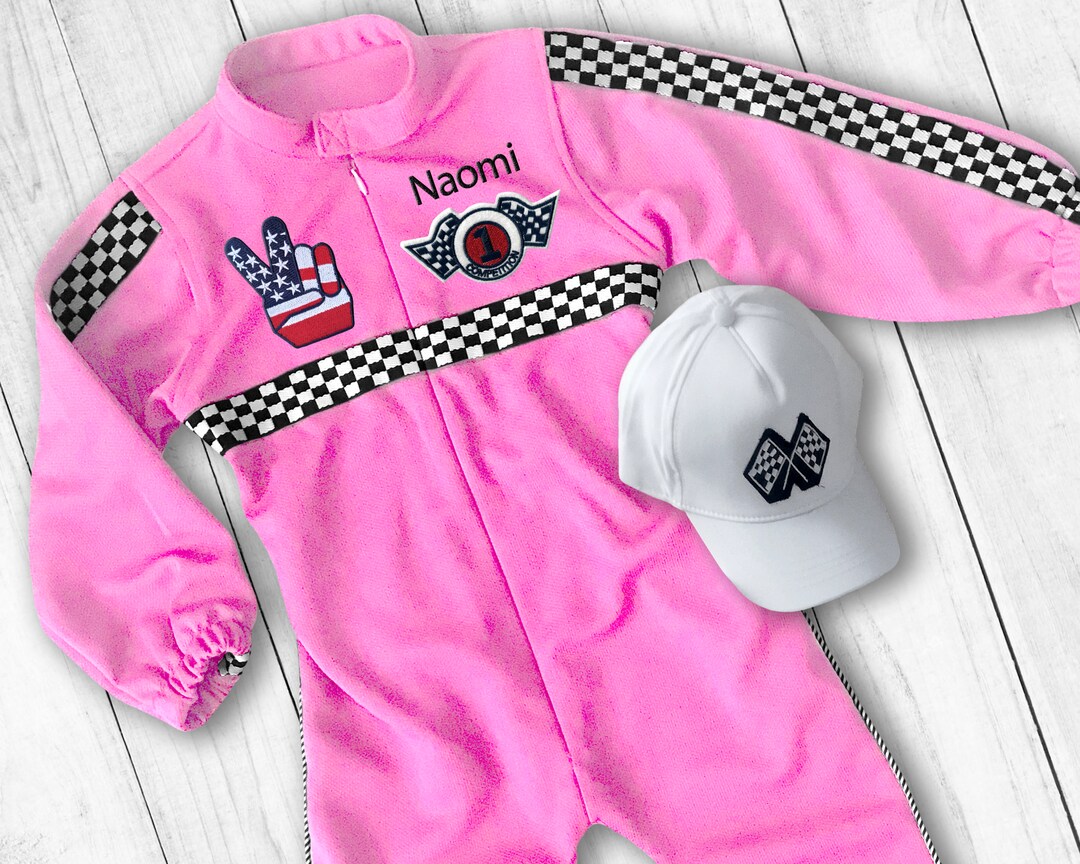 Custom Race Suit-drag Race Car Birthday-halloween Costume-1st Birthday ...