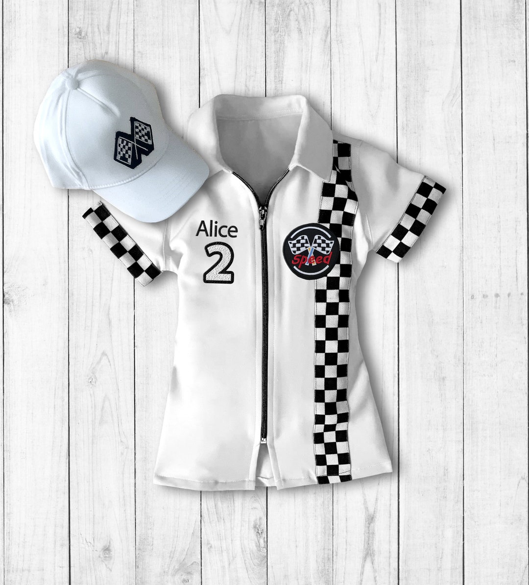 Mommy and Me Mom and Daughter-adult Checkered Dress Two Fast Birthday ...