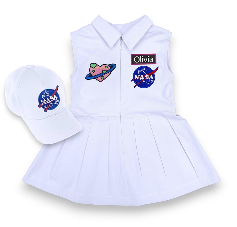 White Dress Space Theme Birthday Party-astronaut Costume-space Baby ...
