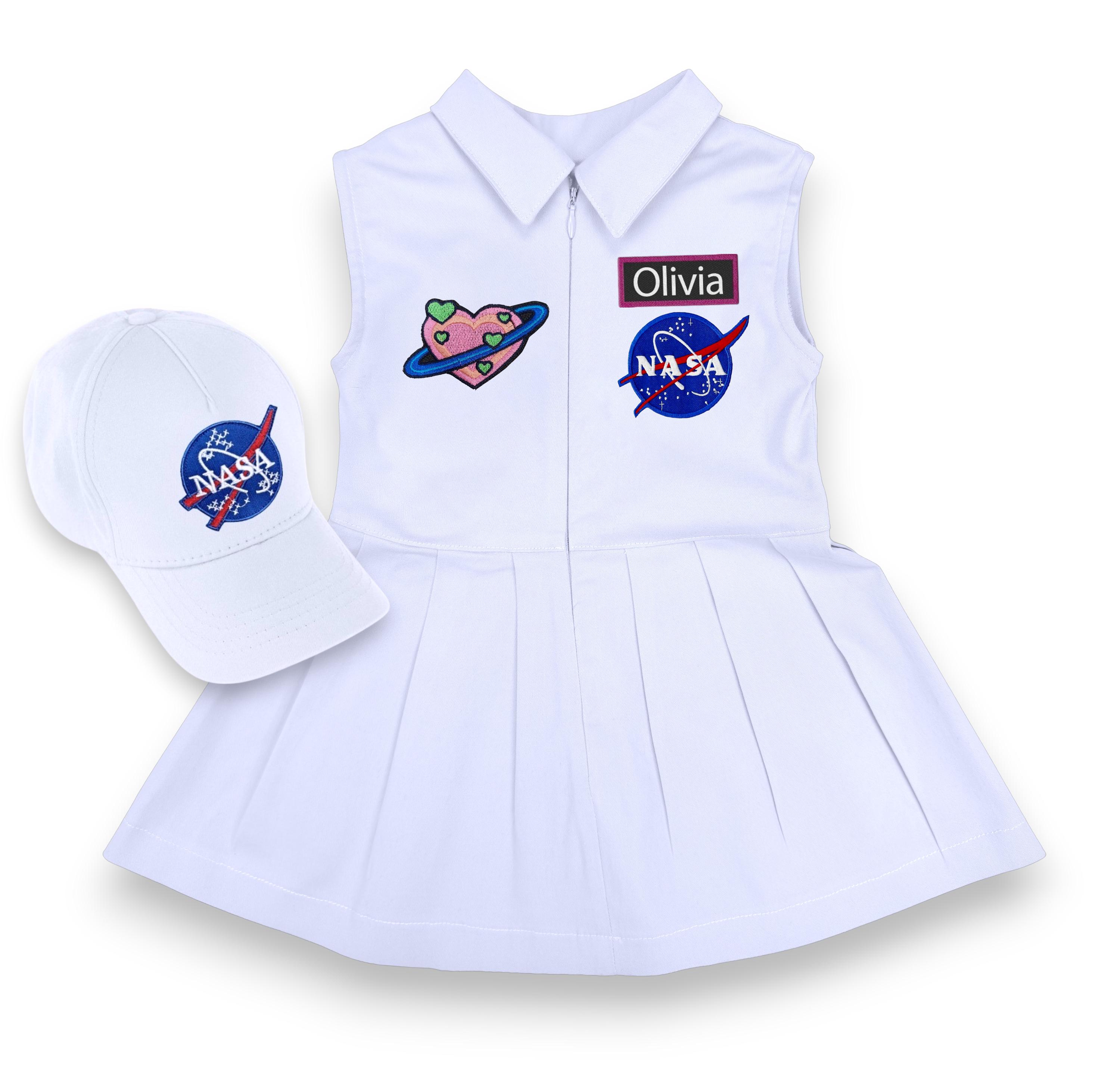 White Dress Space Theme Birthday Party-astronaut Costume-space Baby ...