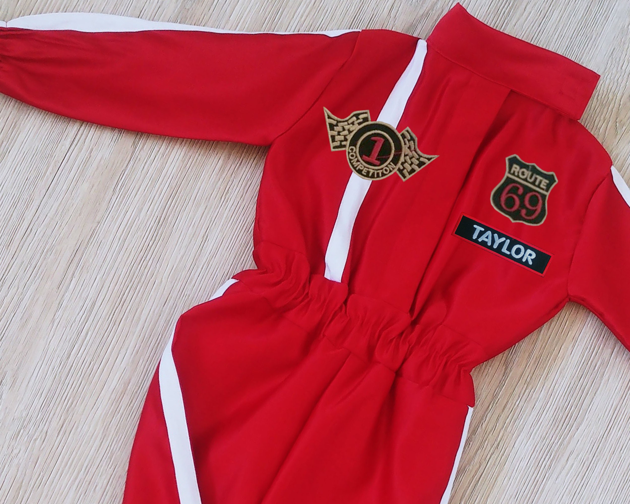 White Stripes Race Suit Halloween Costume 1st Birthday | Etsy