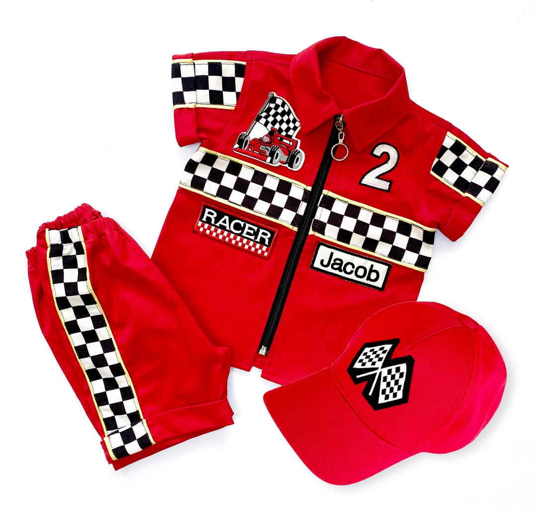 Race Car Birthday Outfit Kids – Two Fast / Fast One – Custom Toddler ...