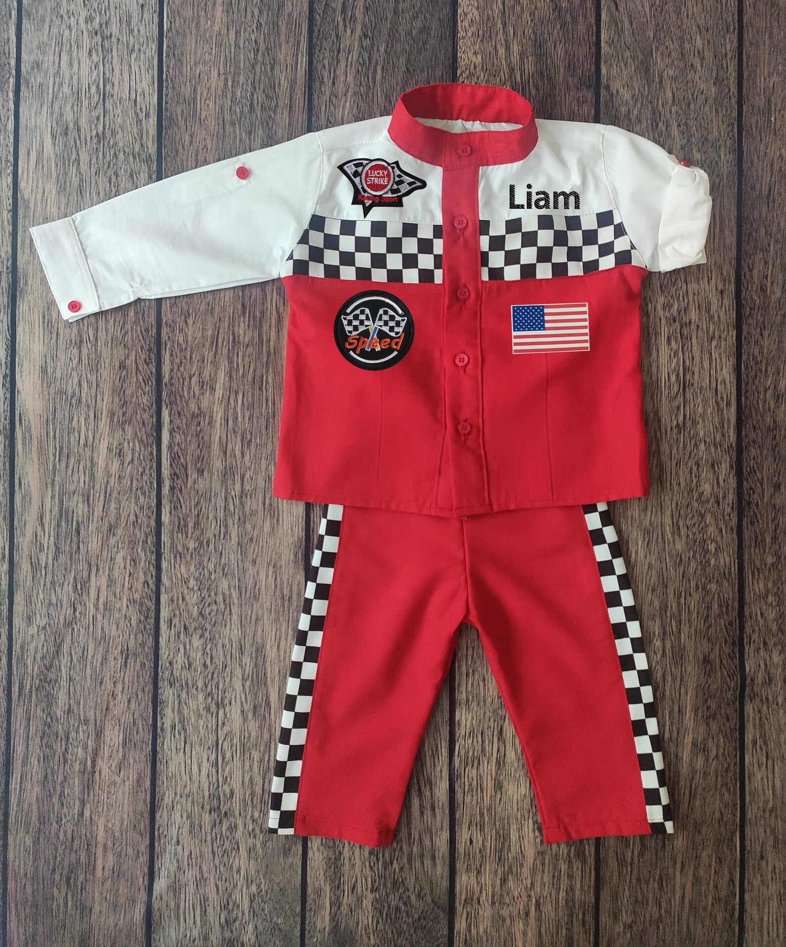 Custom Racing Shirt Race Suit Race Car Birthday | Etsy