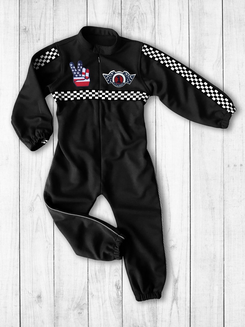 Custom Race Suit Race Car Birthday Halloween Costume 1st - Etsy