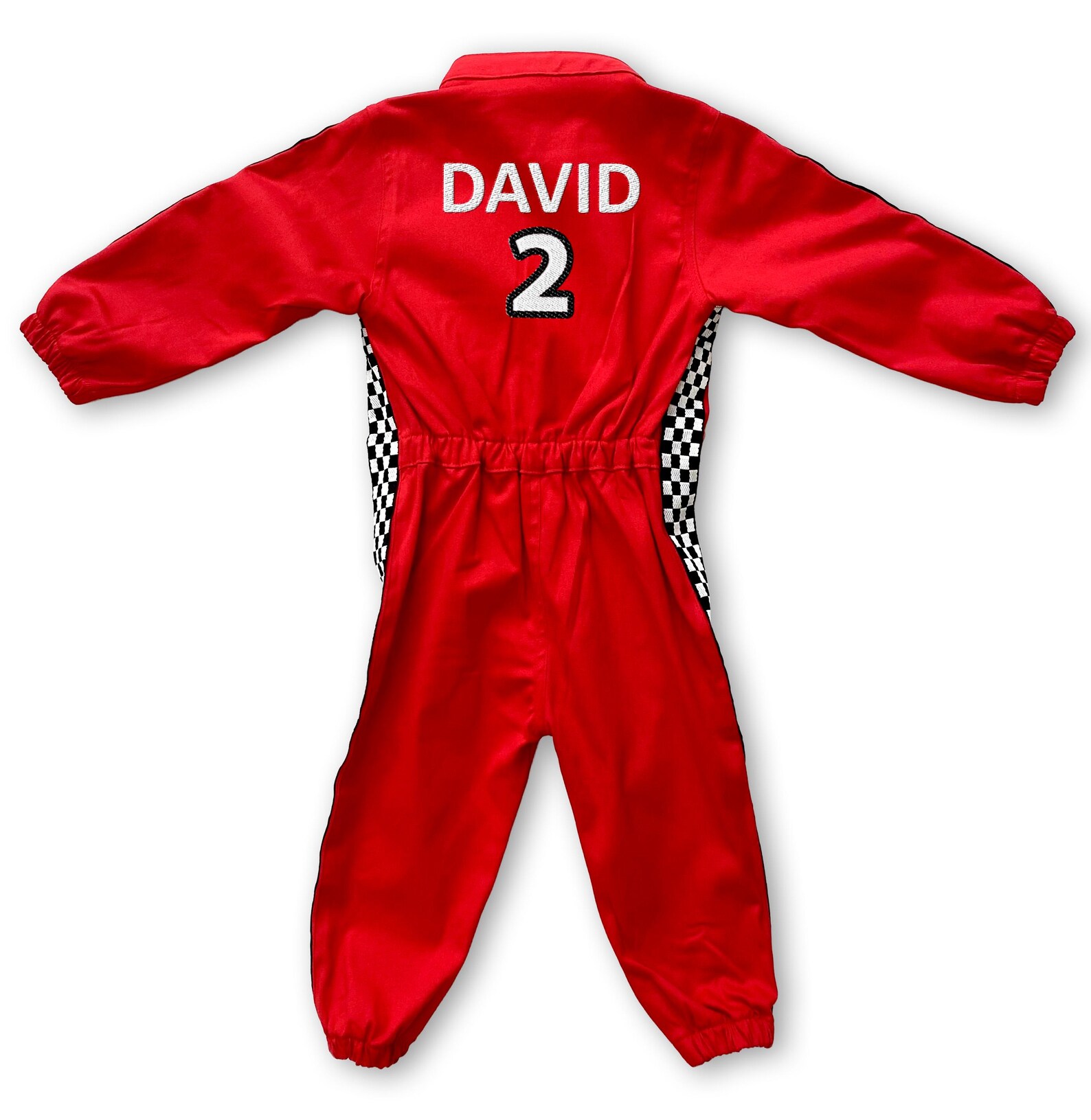 Custom Race Suit-race Car Birthday-halloween Costume-1st Birthday Gift ...