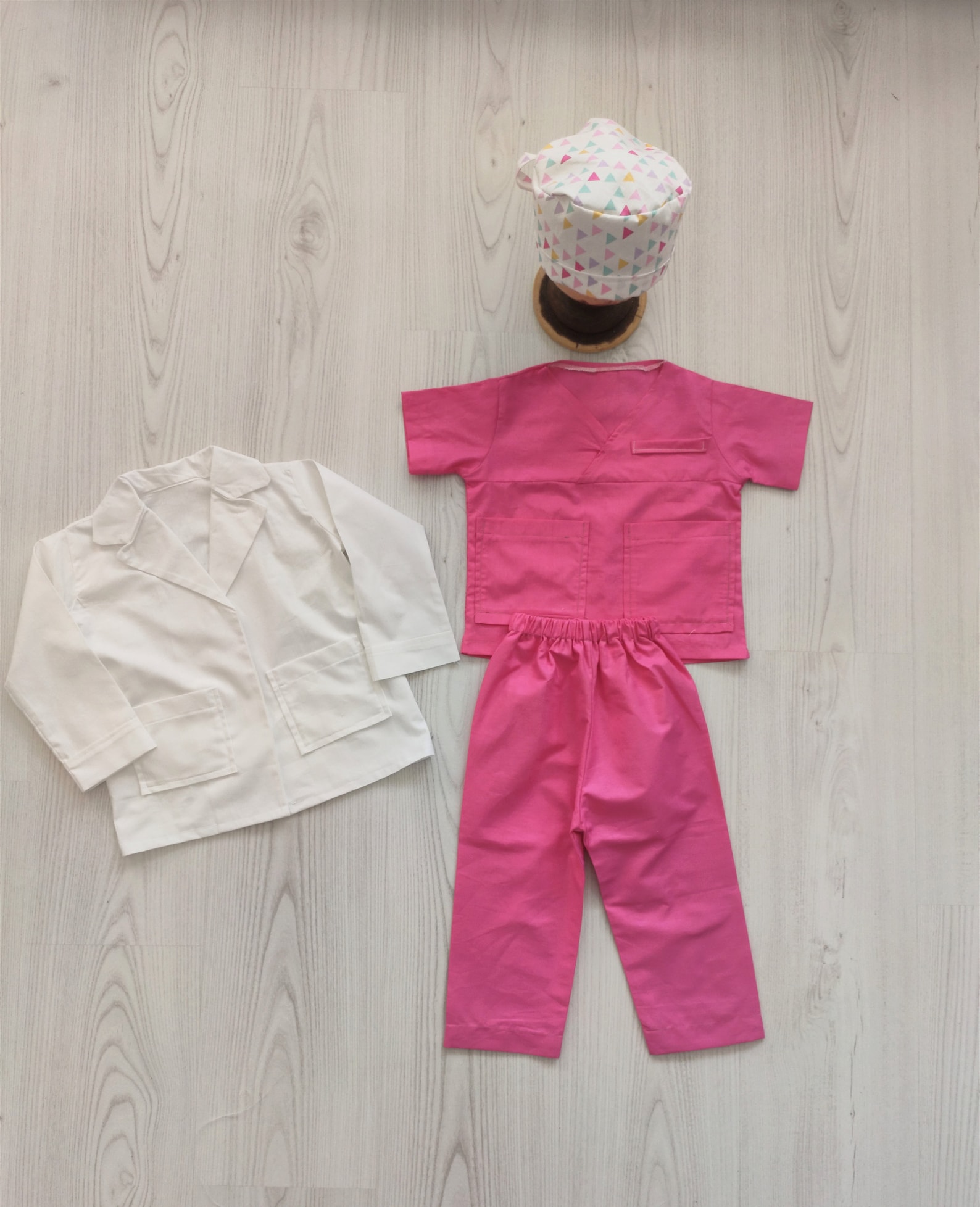 Doctor Medical Set-halloween Costume-kids Scrubs Costume-doctor Costume ...