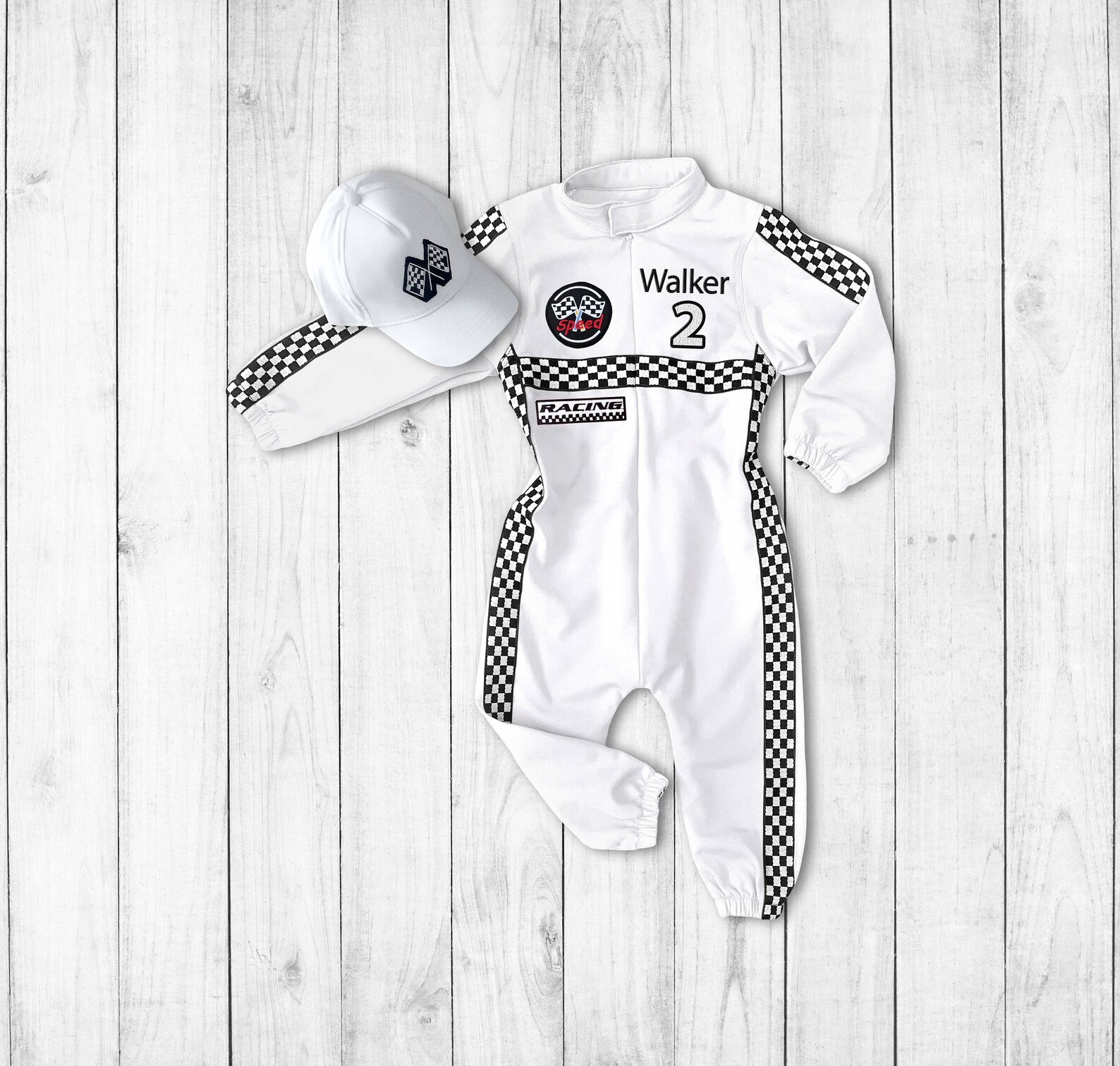 Two Fast Birthday Custom Race Suit-halloween Costumes-fast One Birthday ...