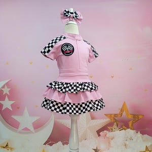 Pink Two Fast Birthday Custom Race Suit-fast One Birthday-tutu ...