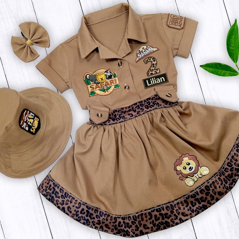 Girl Zoo Safari Birthday - Etsy