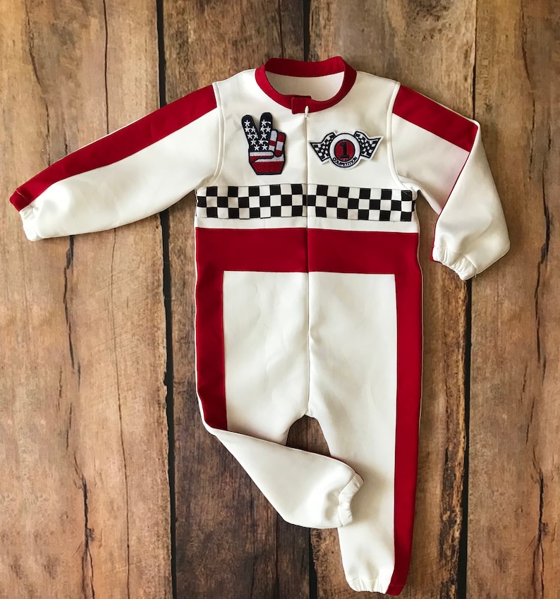 Custom Race Suit Race Car Birthday Halloween Costume 1st - Etsy
