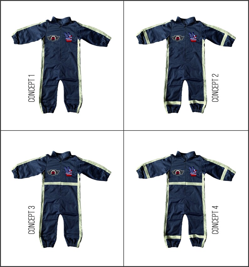 Personalized Race Car Driver Costume for Toddlers & Kids 0–10 – Custom ...