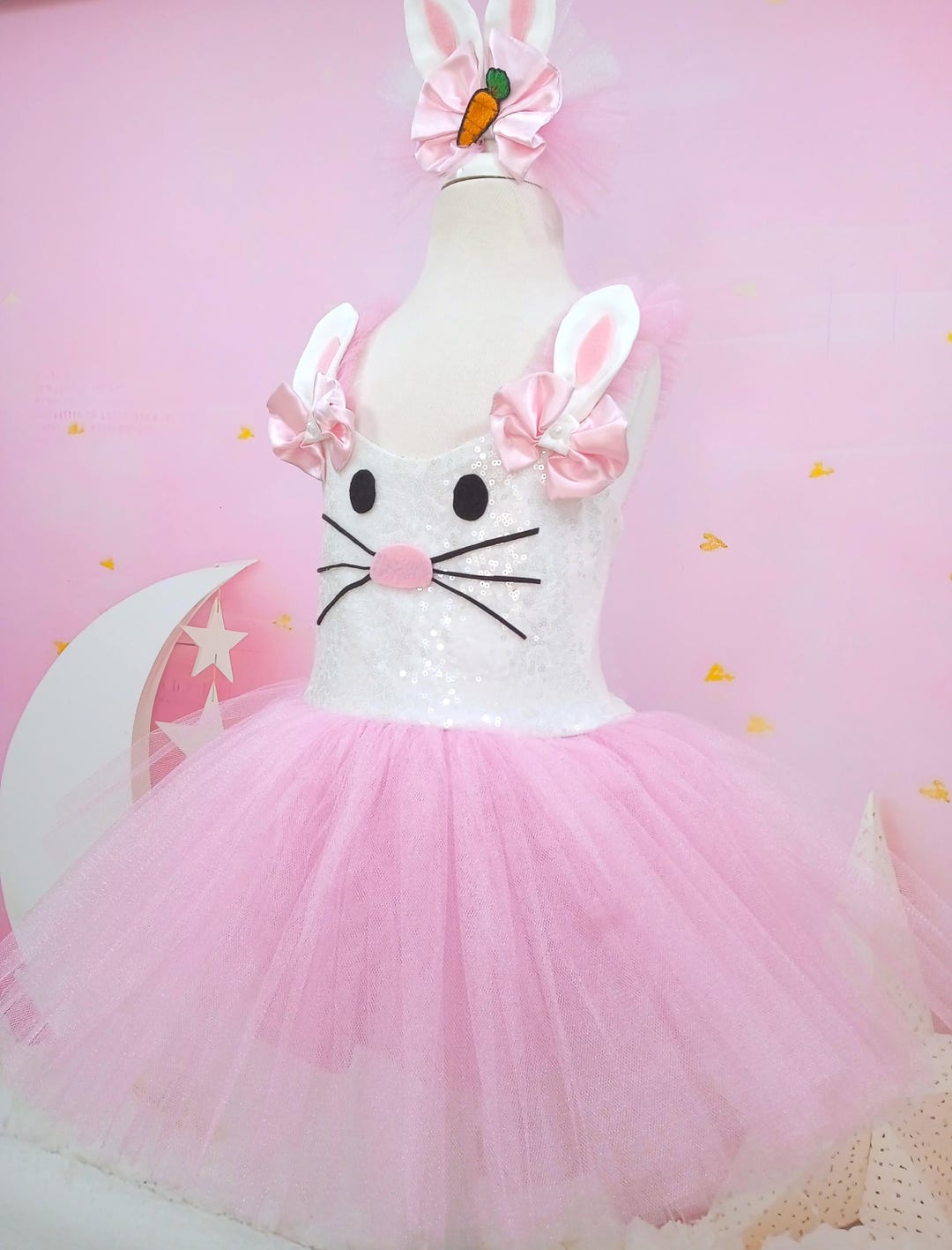 Easter Bunny Dress-easter Clothes Outfit-halloween Costume-sleeved ...