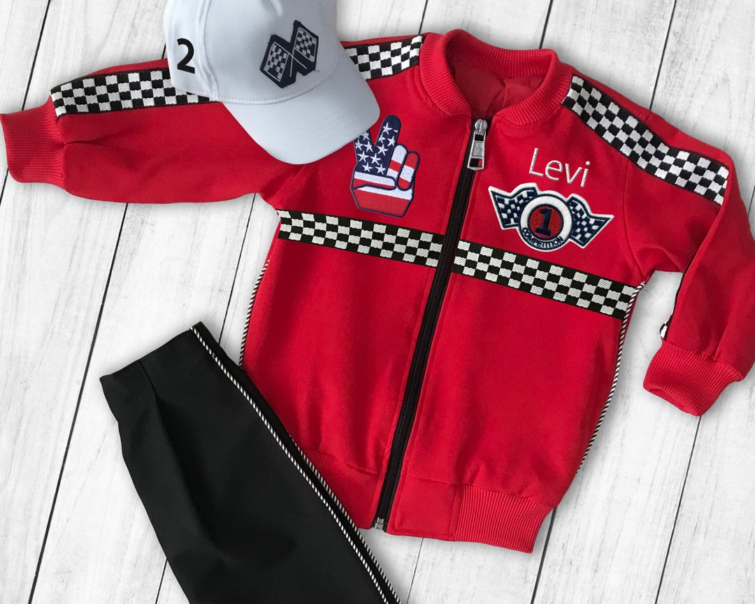 Custom Halloween Costume-drag Racing Jacket Men-cars Birthday-drag Race ...