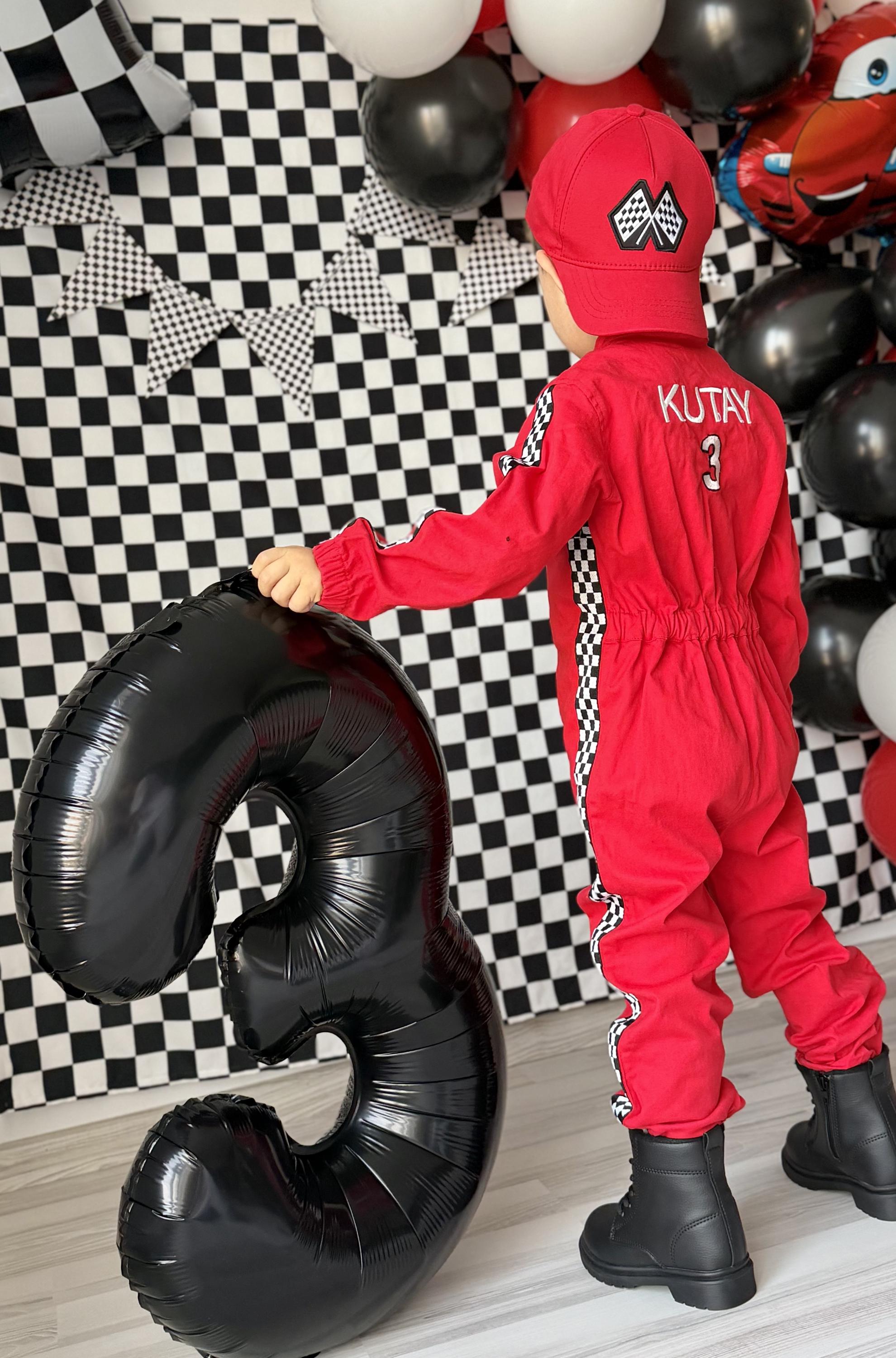 Custom Race Suit-race Car Birthday-halloween Costume-1st Birthday Gift ...