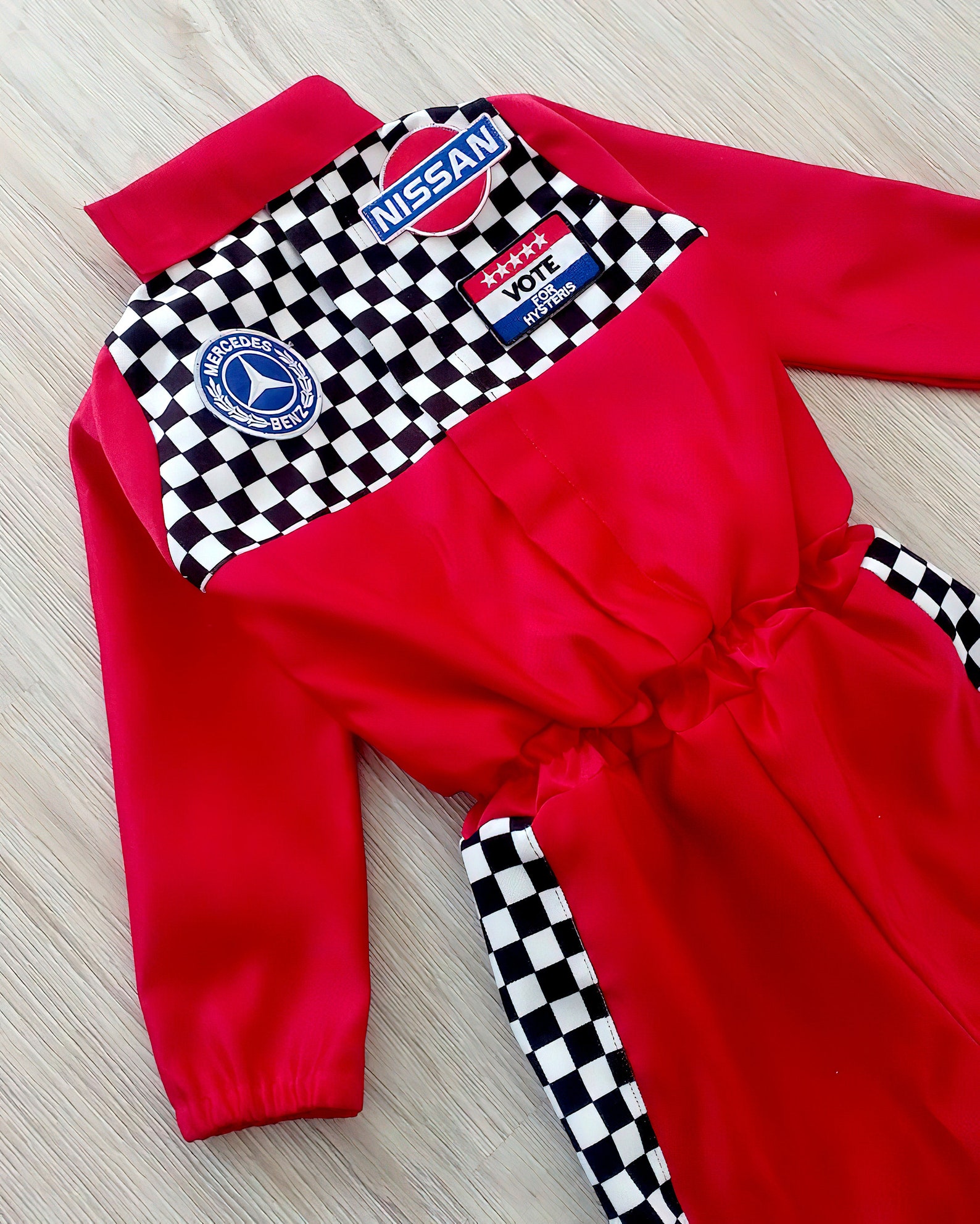 Checker Race Suit Halloween Costume 1st Birthday Gift | Etsy