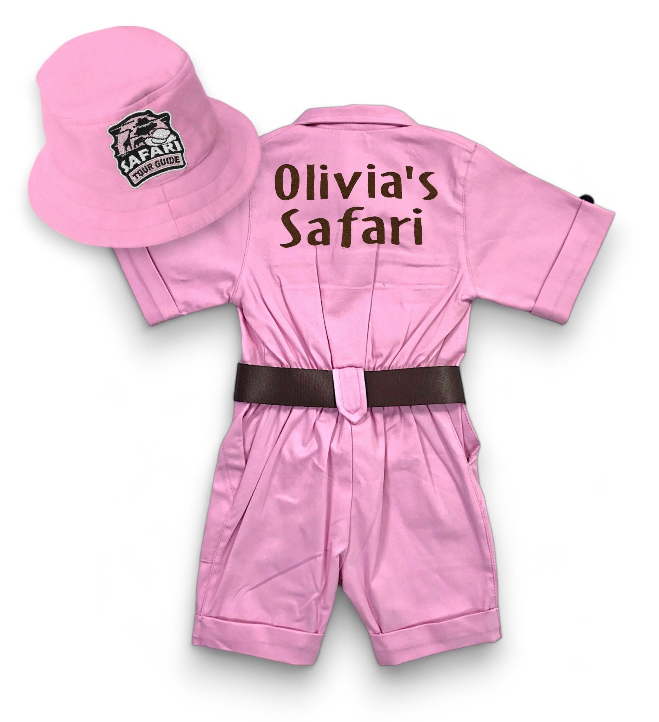 Pink Safari Birthday-scout Outfit Wild One Birthday-two Wild Birthday ...
