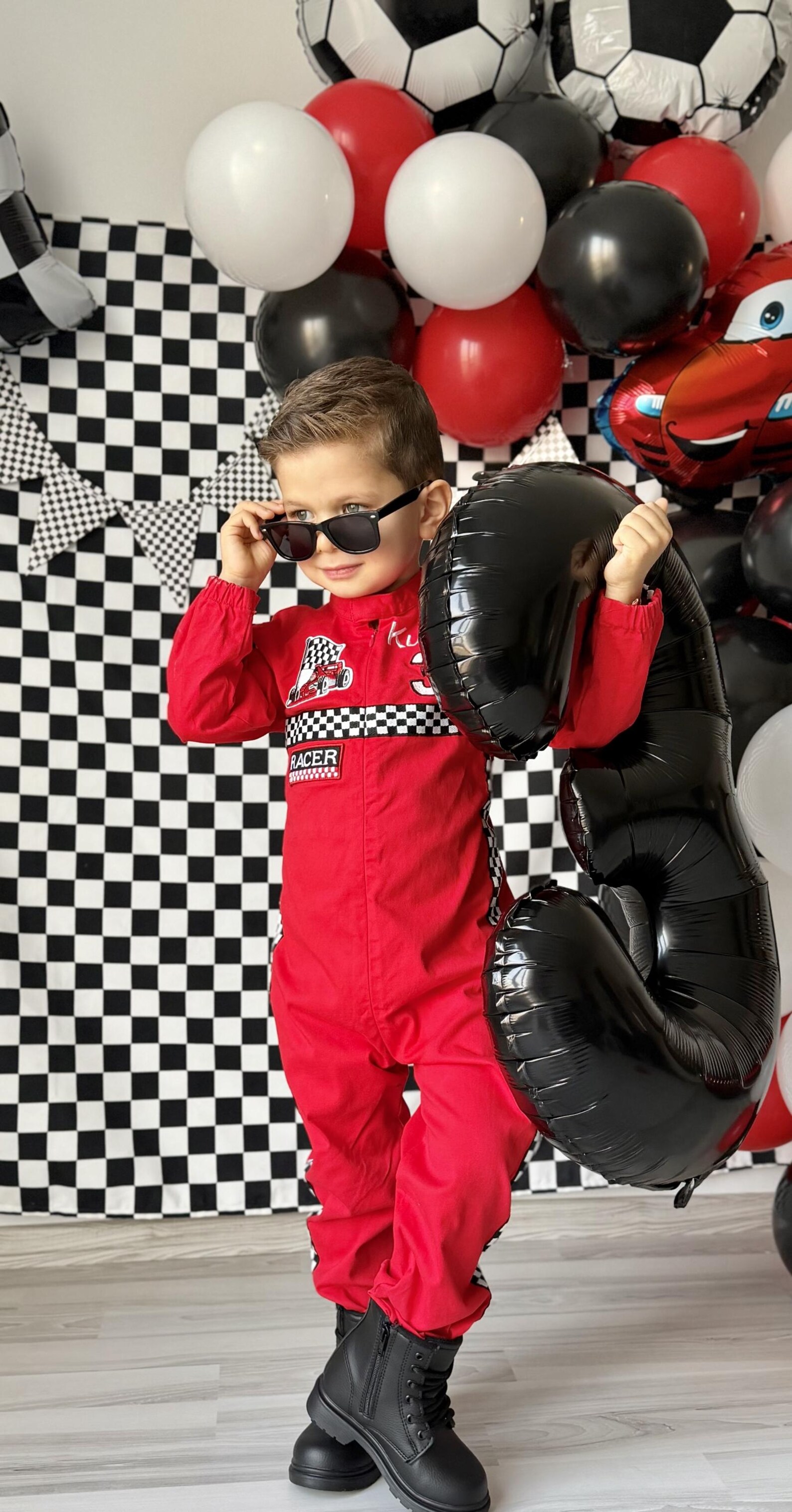 Custom Race Suit-race Car Birthday-halloween Costume-1st Birthday Gift ...