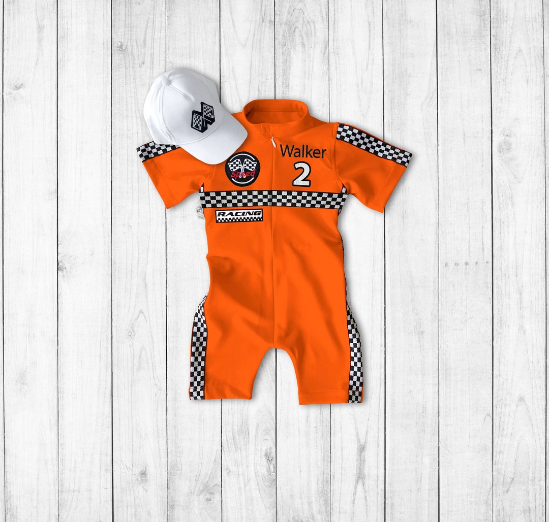 Two Fast Birthday-race Car Birthday Custom Race Suit-fast One Birthday ...