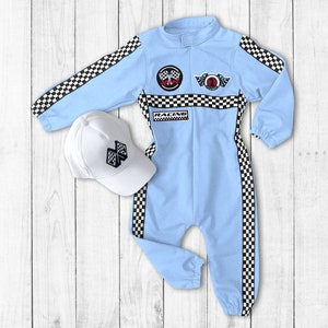 Two Fast Birthday-race Car Birthday Custom Race Suit-fast One Birthday ...