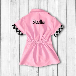 Two Fast Birthday Checkered Dress-race Car Birthday-custom Race Suit ...