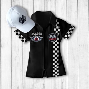 Checkered Dress Two Fast Birthday Custom Race Suit-race Car Birthday ...