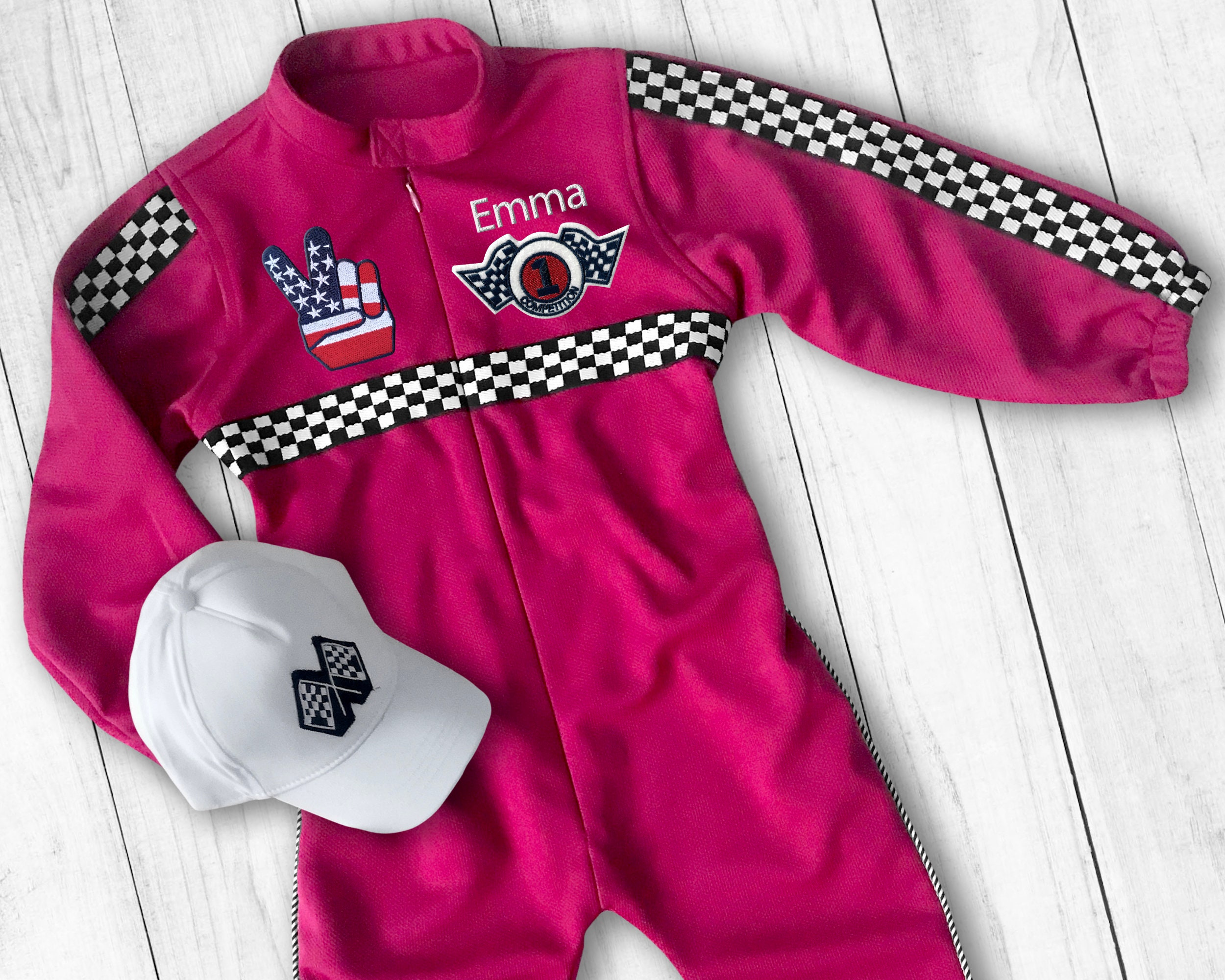 Custom Race Suit-drag Race Car Birthday-halloween Costume-1st - Etsy ...