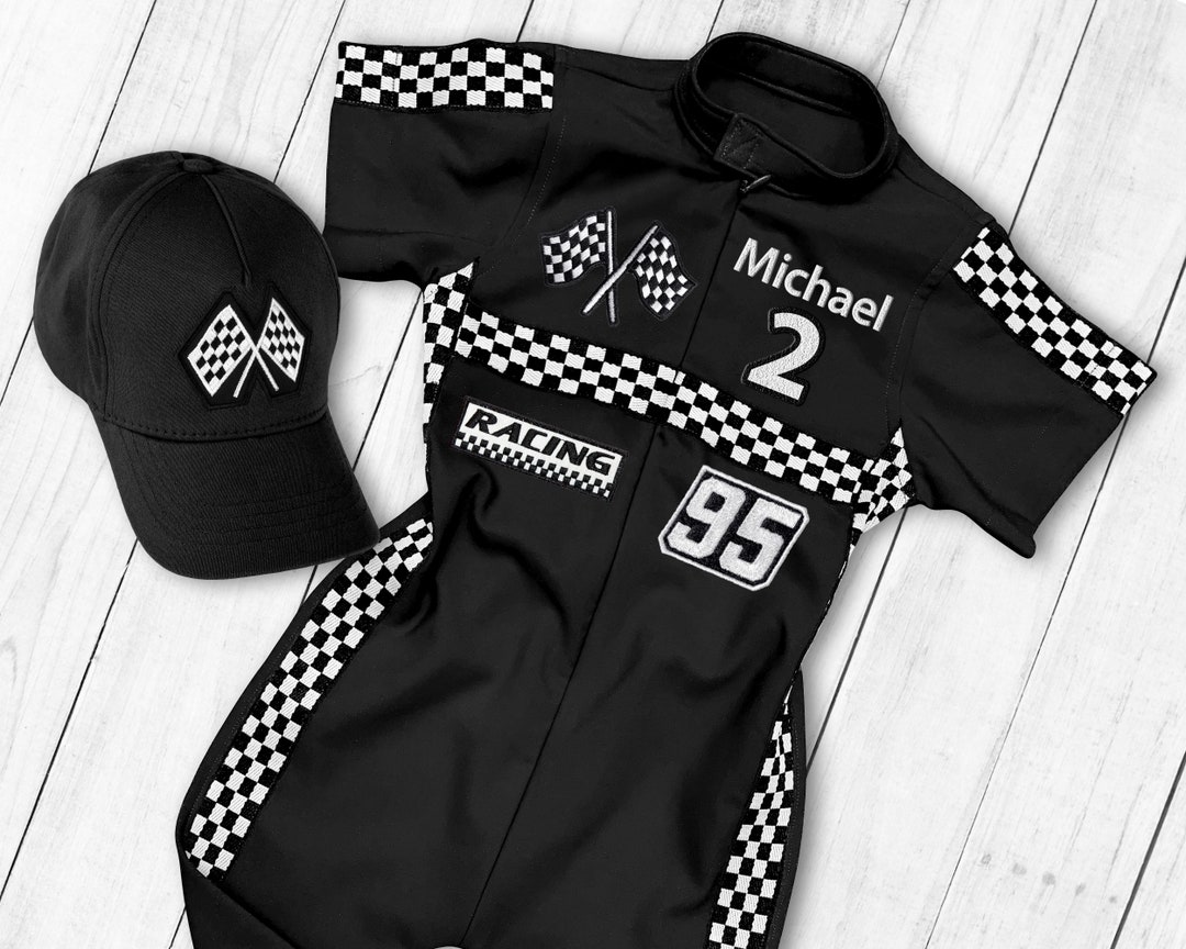 Race Car Birthday-two Fast Birthday Custom Race Suit-halloween Costumes ...