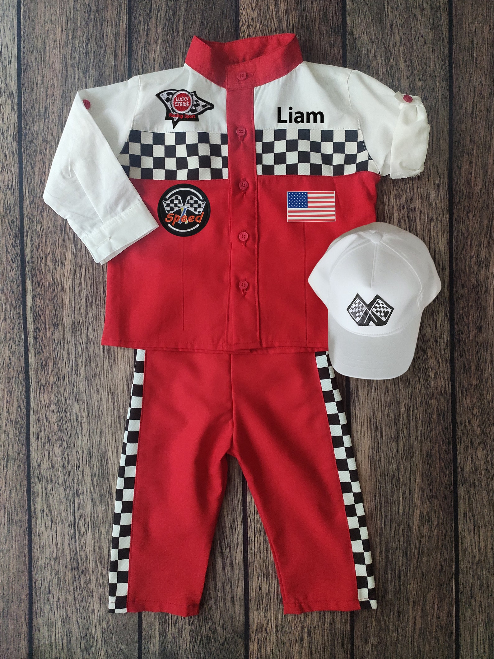 Custom Racing Shirt Race Suit Race Car Birthday | Etsy
