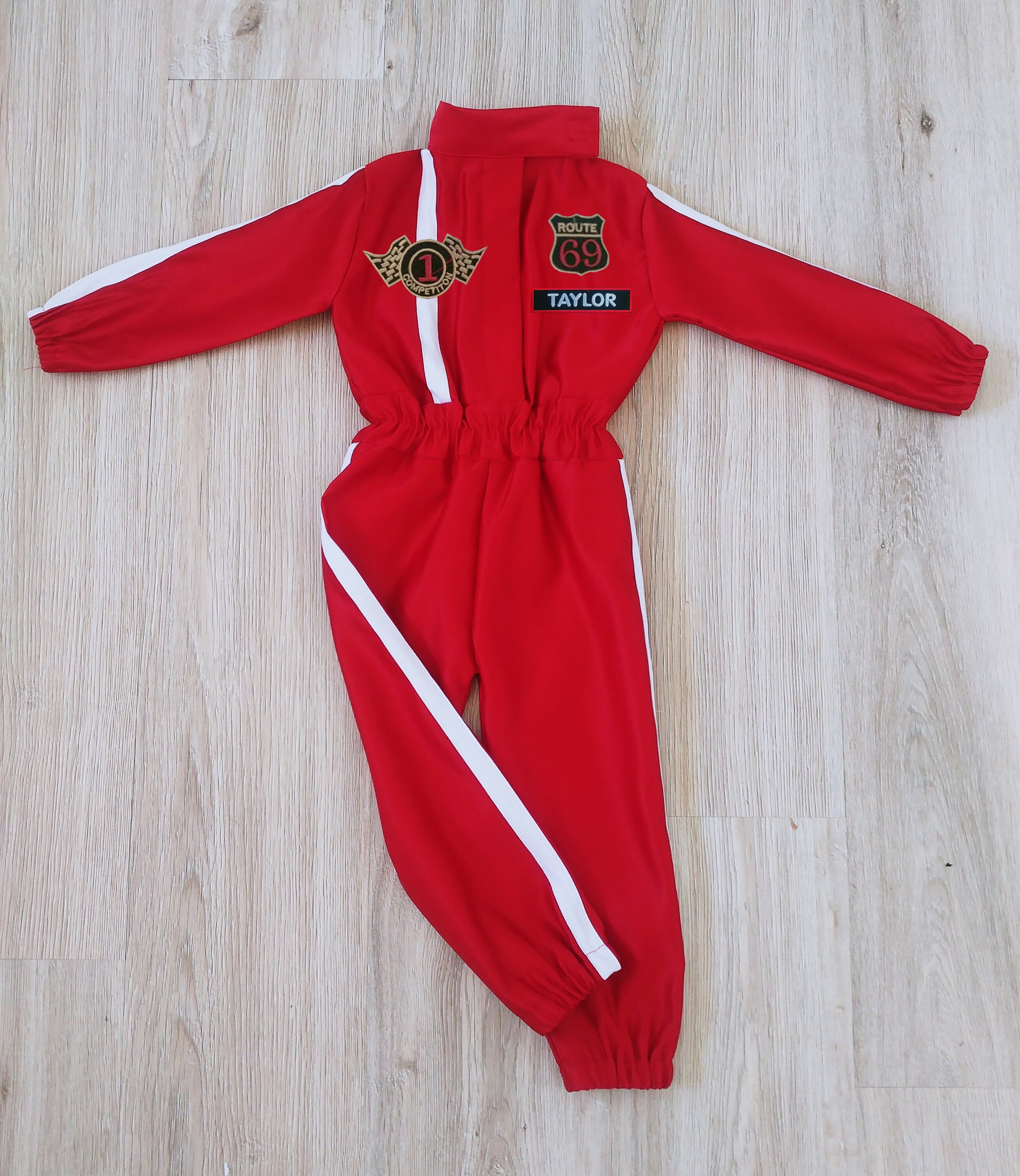 White Stripes Race Suit Halloween Costume 1st Birthday | Etsy