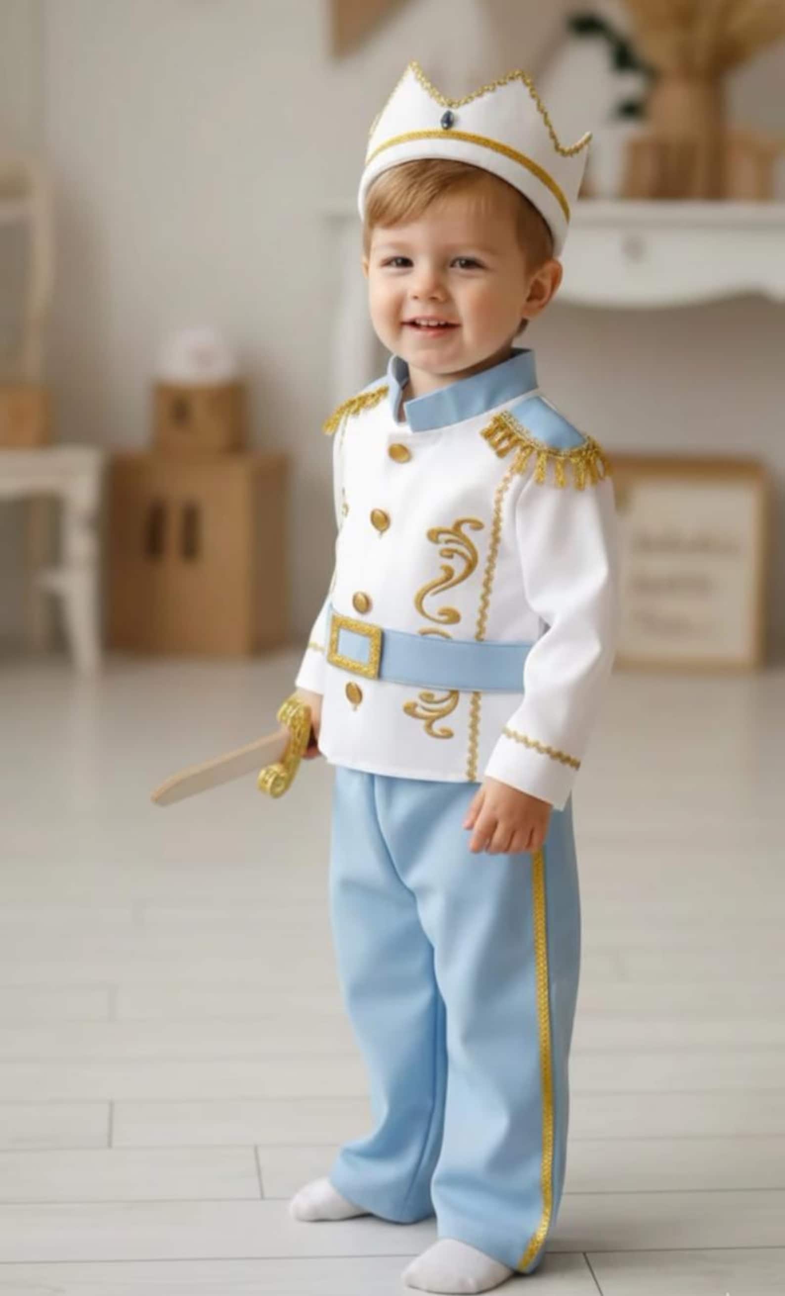 Prince Charming Baby Costume-royal Blue Colonial Costume-royal Blue ...