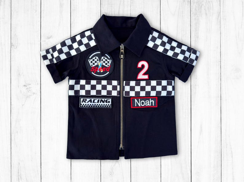 Race Car Birthday-two Fast One Birthday-racing Jacket-halloween Costume ...