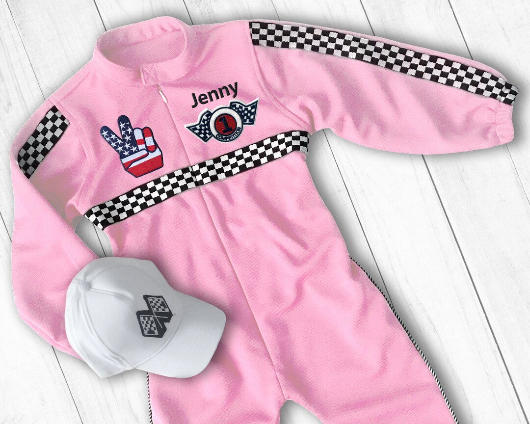 Custom Race Suit | Race Car Birthday | Halloween Costume | 1st Birthday ...