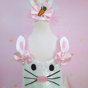 Easter Bunny Dress-easter Clothes Outfit-halloween Costume-sleeved ...
