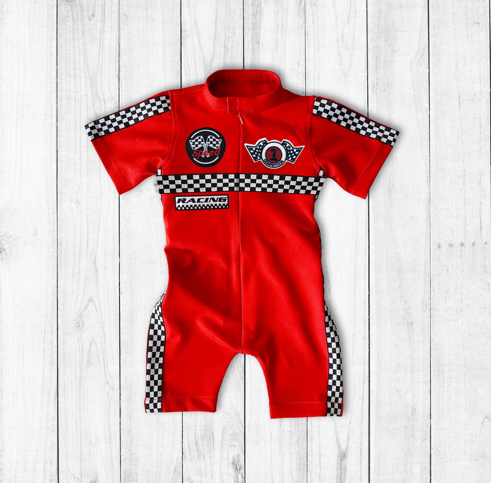 Custom Race Suit-race Car Birthday-halloween Costume-1st Birthday Gift ...