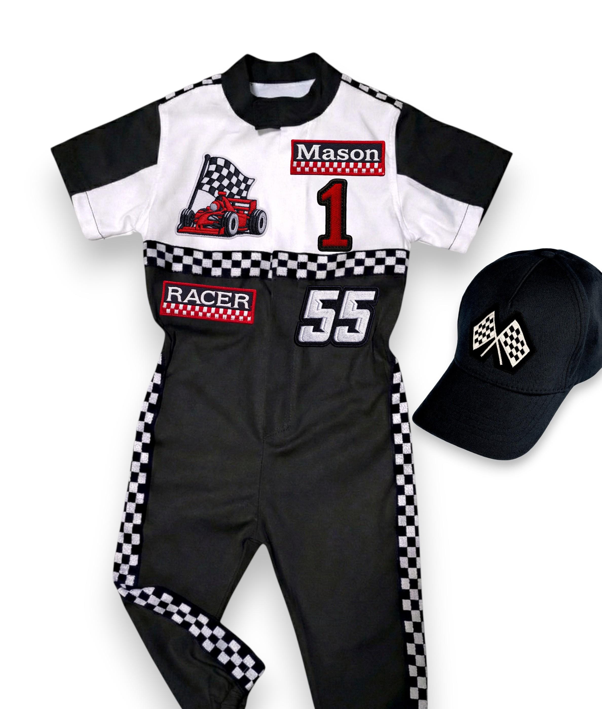 Handmade "two Fast" Race Suit Costume: Custom First Birthday Outfit - Etsy
